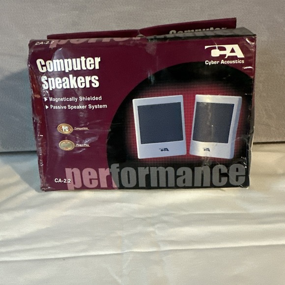 Cyber Acoustics | Portable Audio & Video | Vintage Cyber Acoustics Ca22 ...